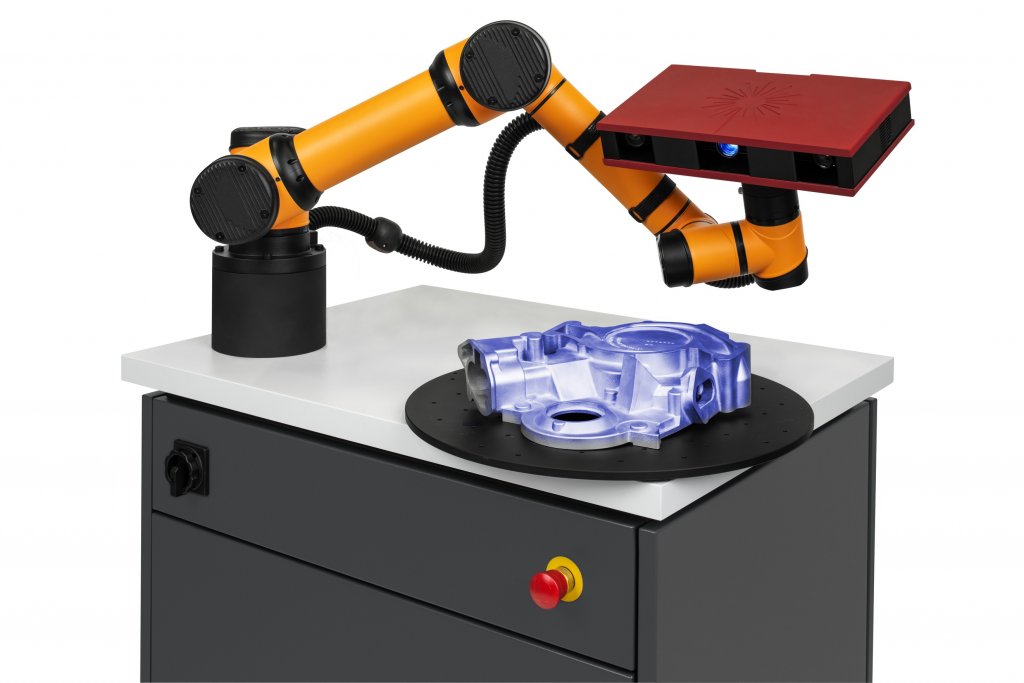 GOM ScanCobot，铸件3D扫描仪，ATOS三维扫描仪，3D量测