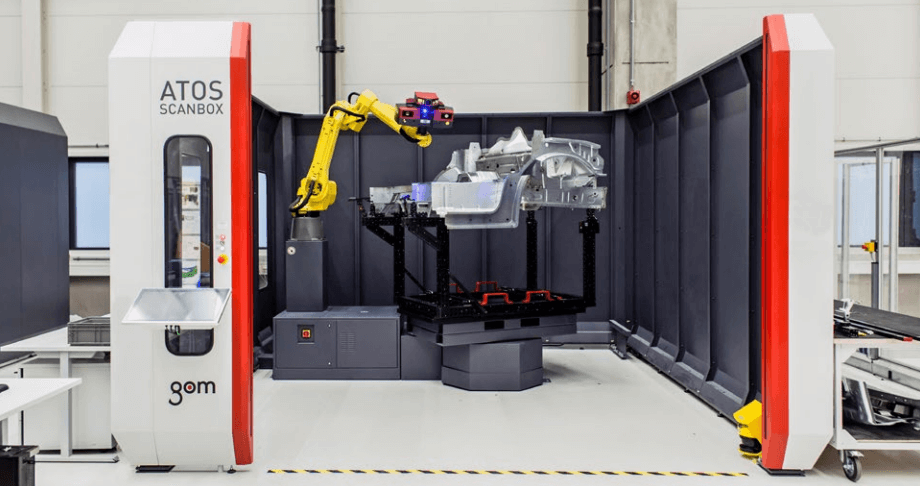 光学三维扫描仪，车身三维扫描仪，车底三维扫描测量，白车身3D扫描检测